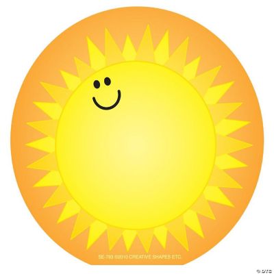 Creative Shapes Etc. - Mini Notepad - Sunshine | Oriental Trading