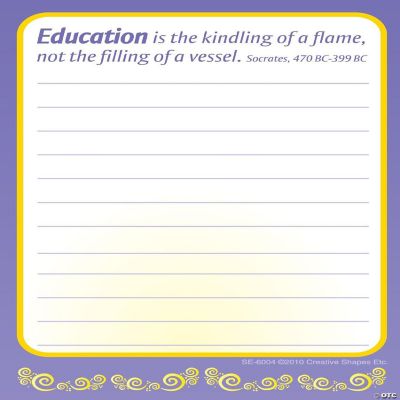 Creative Shapes Etc. - Notes And Quotes - Education Is... | Oriental ...