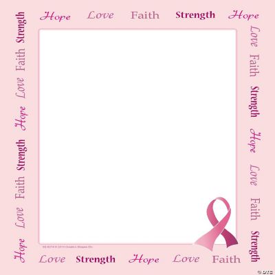 Creative Shapes Etc. - Designer Paper - Awareness Ribbon (50 Sheet Package)