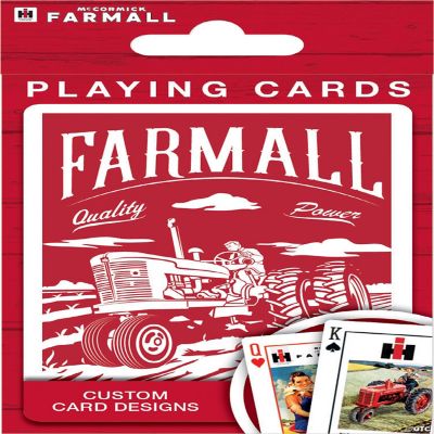 MasterPieces Case IH - Farmall Playing Cards - 54 Card Deck | Oriental ...