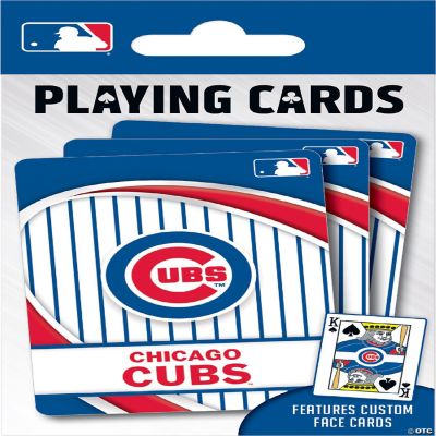 Officially Licensed MLB Chicago Cubs Playing Cards - 54 Card Deck ...