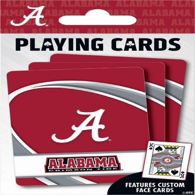 Officially Licensed NCAA Alabama Crimson Tide Playing Cards - 54 Card ...
