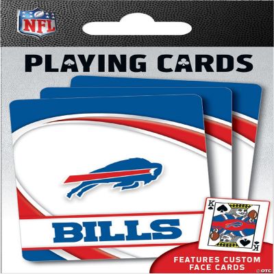 Officially Licensed NFL Buffalo Bills Playing Cards - 54 Card Deck