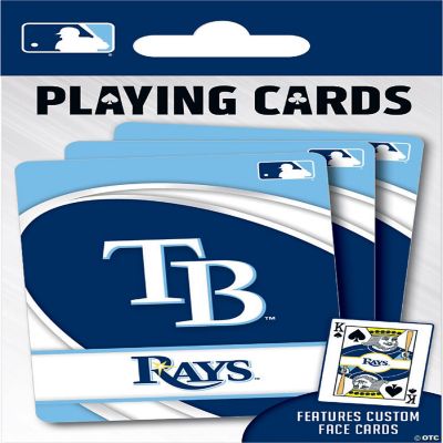 Officially Licensed MLB Tampa Bay Rays Playing Cards - 54 Card Deck ...