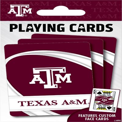 Officially Licensed NCAA Texas A&M Aggies Playing Cards - 54 Card Deck ...