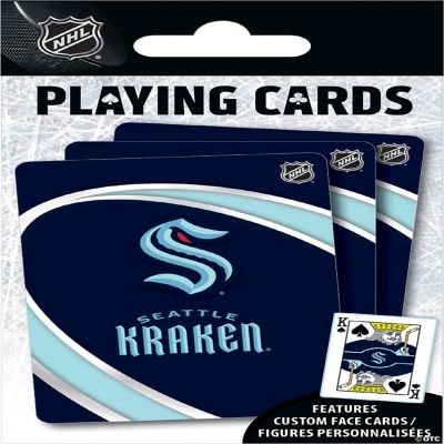 Officially Licensed NHL Seattle Kraken Playing Cards - 54 Card Deck ...
