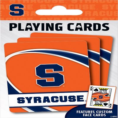 Officially Licensed NCAA Syracuse Orange Playing Cards - 54 Card Deck ...