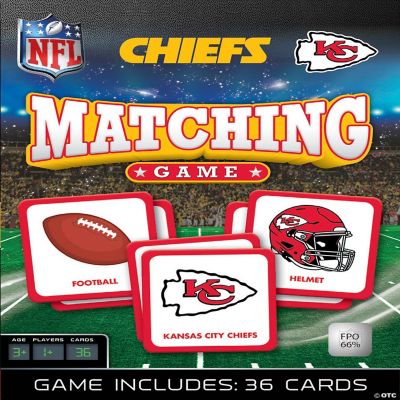 Licensed NFL Kansas City Chiefs Matching Game for Kids and Families ...