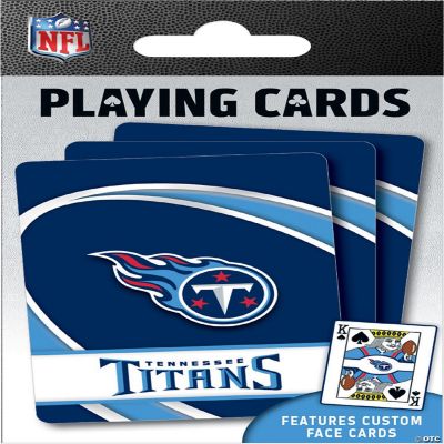 Officially Licensed NFL Tennessee Titans Playing Cards - 54 Card Deck ...