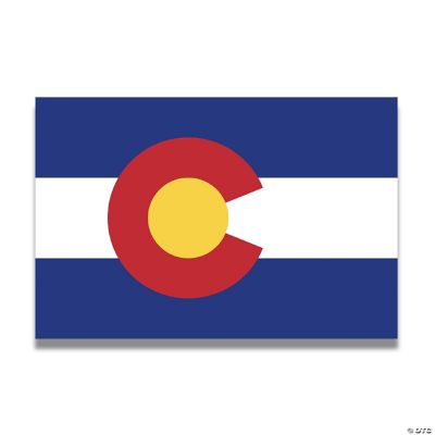 Magnet Me Up Colorado US State Flag Car Magnet Decal, 4x6 Inches Heavy ...