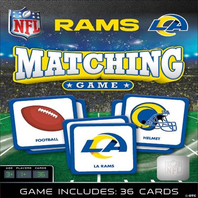 Licensed NFL Los Angeles Rams Matching Game for Kids and Families ...