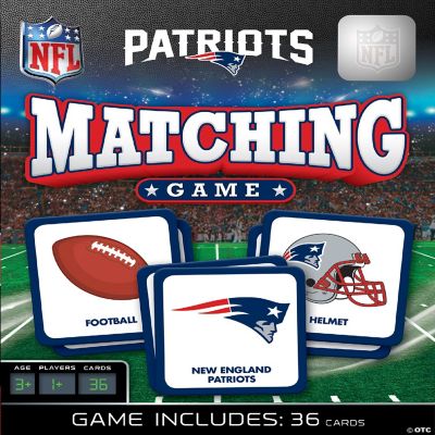 Licensed NFL New England Patriots Matching Game for Kids and Families ...