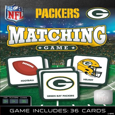 Licensed NFL Green Bay Packers Matching Game for Kids and Families ...