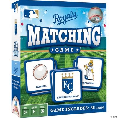 Licensed MLB Kansas City Royals Matching Game for Kids and Families ...