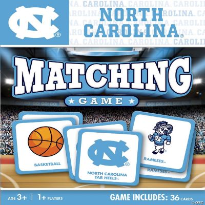 Licensed NCAA UNC Tar Heels Matching Game for Kids and Families ...