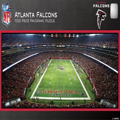 Atlanta Falcons - 1000 Piece Panoramic Jigsaw Puzzle - Center View ...