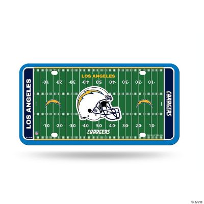 NFL Los Angeles Chargers Field License Plate