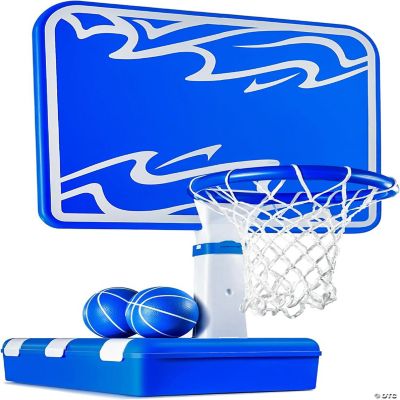 Pool Basketball Hoop - Poolside, Water-Weighted Adjustable Heights ...