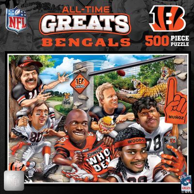 Cincinnati Bengals - All Time Greats 500 Piece Jigsaw Puzzle | Oriental ...