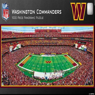 Washington Commanders - 1000 Piece Panoramic Jigsaw Puzzle | Oriental ...