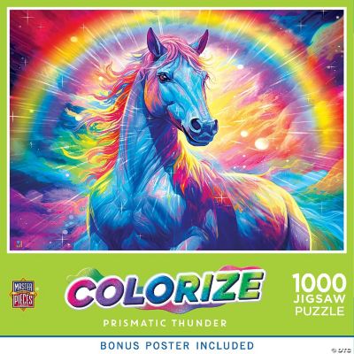 MasterPieces Colorize - Prismatic Thunder 1000 Piece Jigsaw Puzzle ...