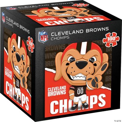 MasterPieces Chomps - Cleveland Browns Mascot 100 Piece Jigsaw Puzzle ...