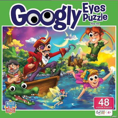 MasterPieces Googly Eyes - Peter Pan 48 Piece Jigsaw Puzzle for Kids ...