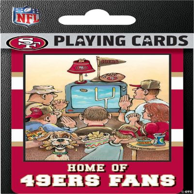 San Francisco 49ers Fan Deck Playing Cards - 54 Card Deck | Oriental ...