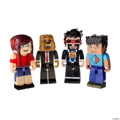 Tube Heroes Deluxe 4-Pack 3" Action Figure | Oriental Trading