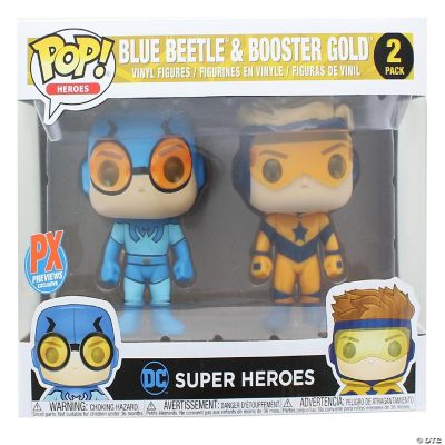 DC Comics Funko POP Vinyl Figure Set Booster Gold & Blue Beetle