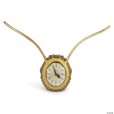 Harry Potter Golden Snitch Replica Resin Desk Clock 9 x 18 Inches ...