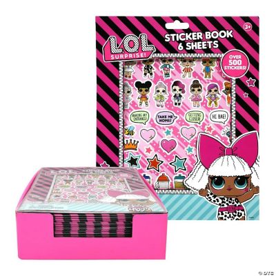 LOL Surprise! Sticker Book Over 500 Stickers | Oriental Trading