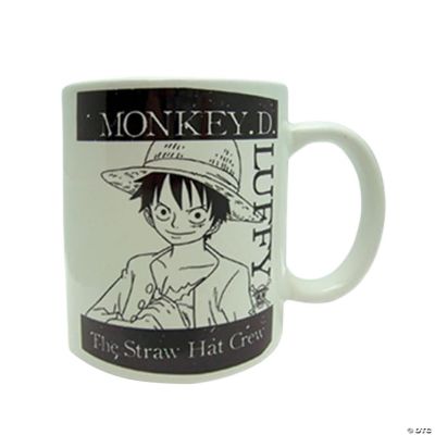 One Piece Luffy the King of the Pirates 12oz Ceramic Mug | Oriental Trading