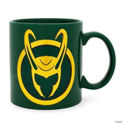 Marvel Studios Loki Foil Embossed Ceramic Mug Holds 20 Ounces ...