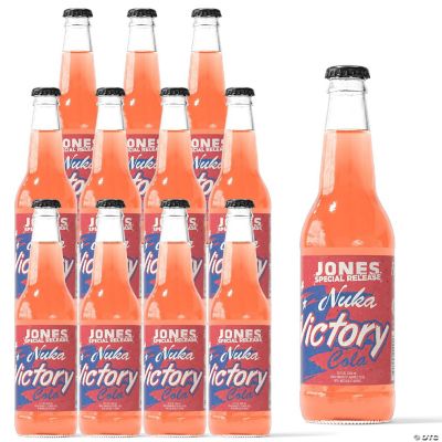 Fallout Jones Soda 12oz Nuka-Cola Victory Peach Mango Drink Set of 12 ...