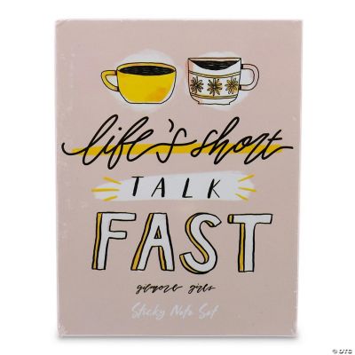 Gilmore Girls "Life's Short, Talk Fast" Sticky Note and Tab Box Set ...