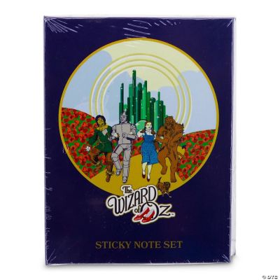 The Wizard of Oz Emerald City Yellow Brick Road Sticky Note and Tab Box ...