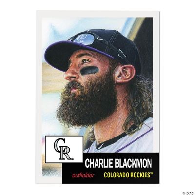 Colorado Rockies #31 Charlie Blackmon MLB Topps Living Set Card ...
