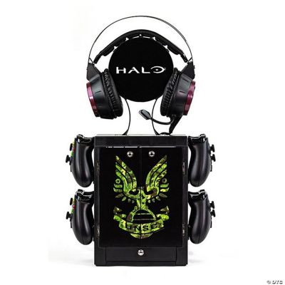 Halo Game Locker, Controller Holder, and Headset Stand | Oriental Trading