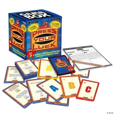 Press Your Luck Family Game Box | Oriental Trading