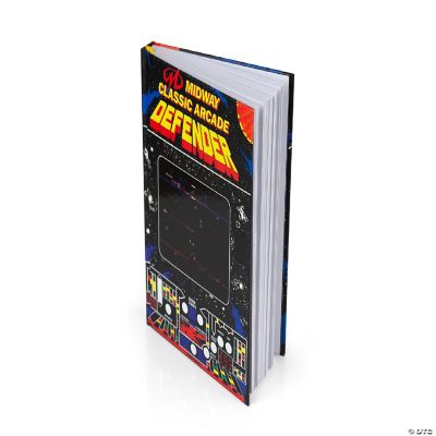 Midway Arcade Games Hardback Journal - Defender | Oriental Trading