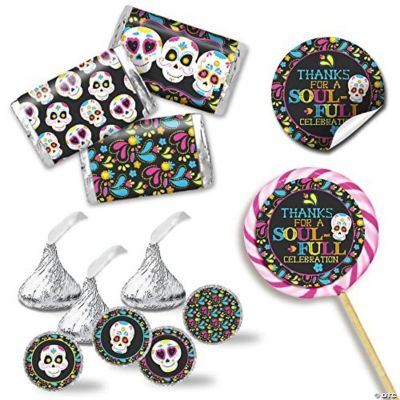 Sugar Skull Sticker Bundle 429pc. by AmandaCreation | Oriental Trading