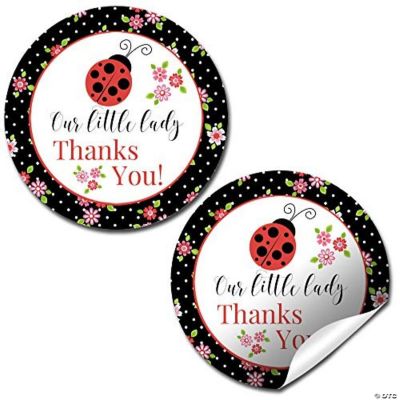 AmandaCreation Our Little Lady Envelope Seals 40pc. | Oriental Trading