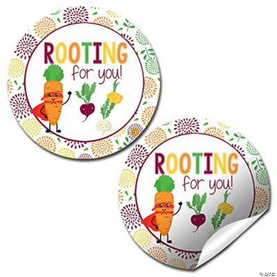 AmandaCreation Rooting for You Silly Vegetables Teacher Stickers 40pcs ...