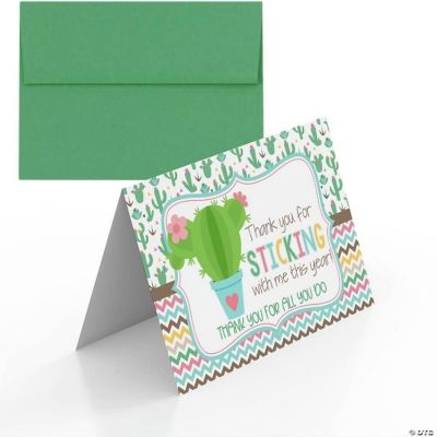 AmandaCreation Thanks For Sticking With Me Greeting Card 2pc ...