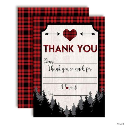 AmandaCreation Heartbreaker Thank You Cards 20pc. | Oriental Trading