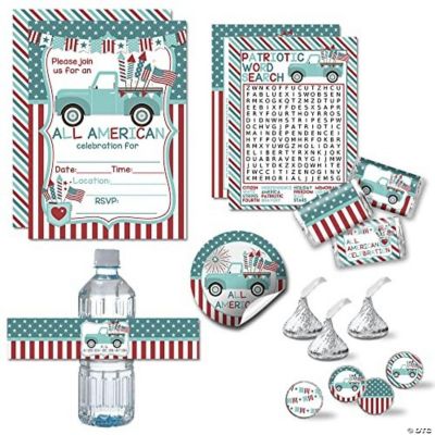 AmandaCreation All American Celebration Party Bundle 381pc. | Oriental ...