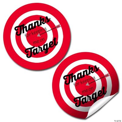 AmandaCreation Keeping Me On Target Appreciation Envelope Seals 40pc ...