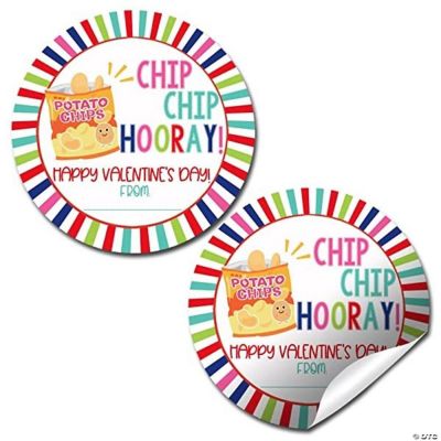 AmandaCreation Potato Chip Valentine Envelope Seals 40pc. | Oriental ...