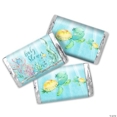 AmandaCreation Cute Sea Turtle Mini Candybar Wrappers 45pc. | Oriental ...